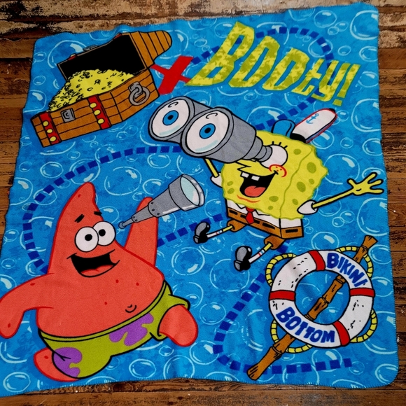 Nickelodeon | Bedding | Spongebob Squarepants Patrick Booty Fleece ...